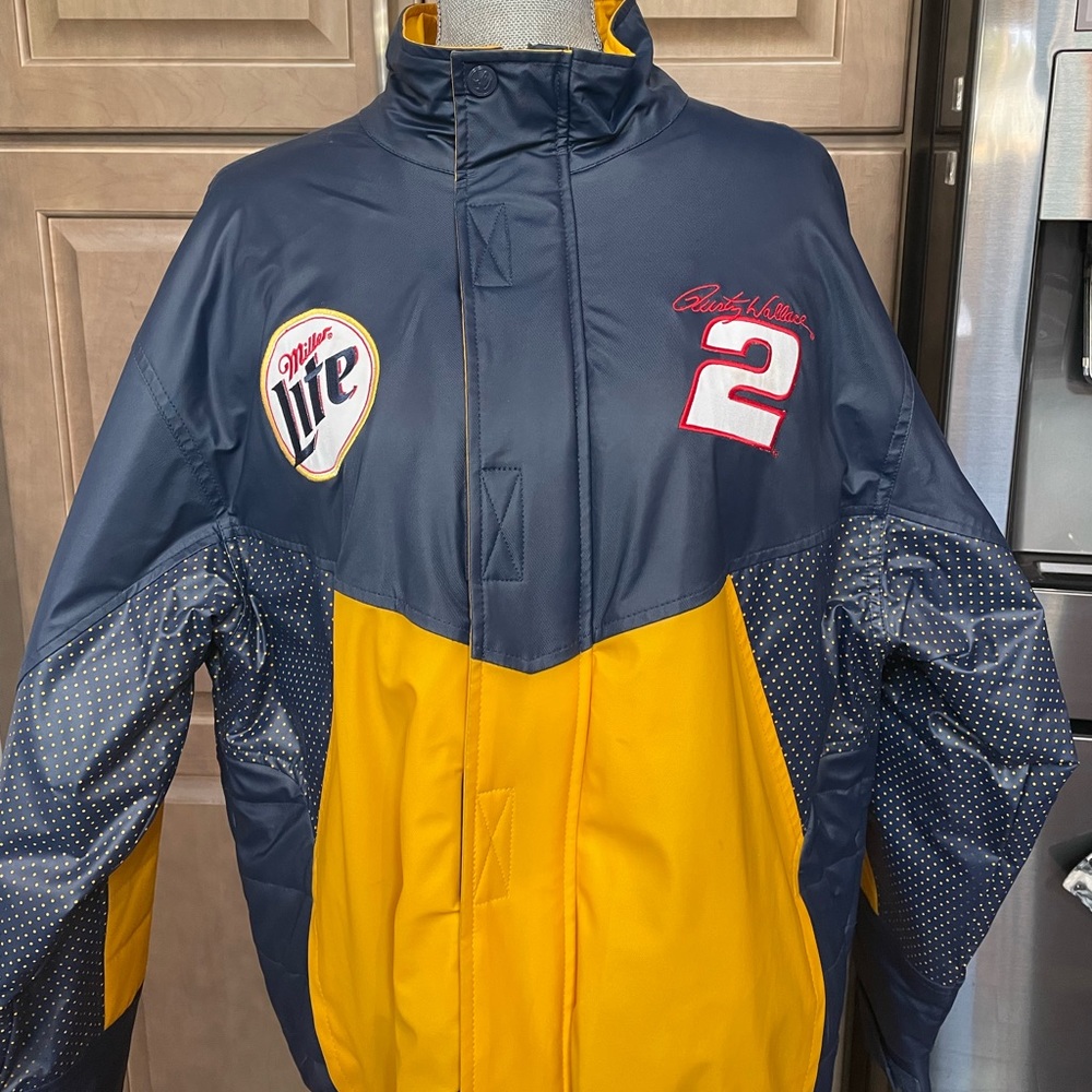 Rusty Wallace Miller Lite #2 Jacket Nascar - Gem